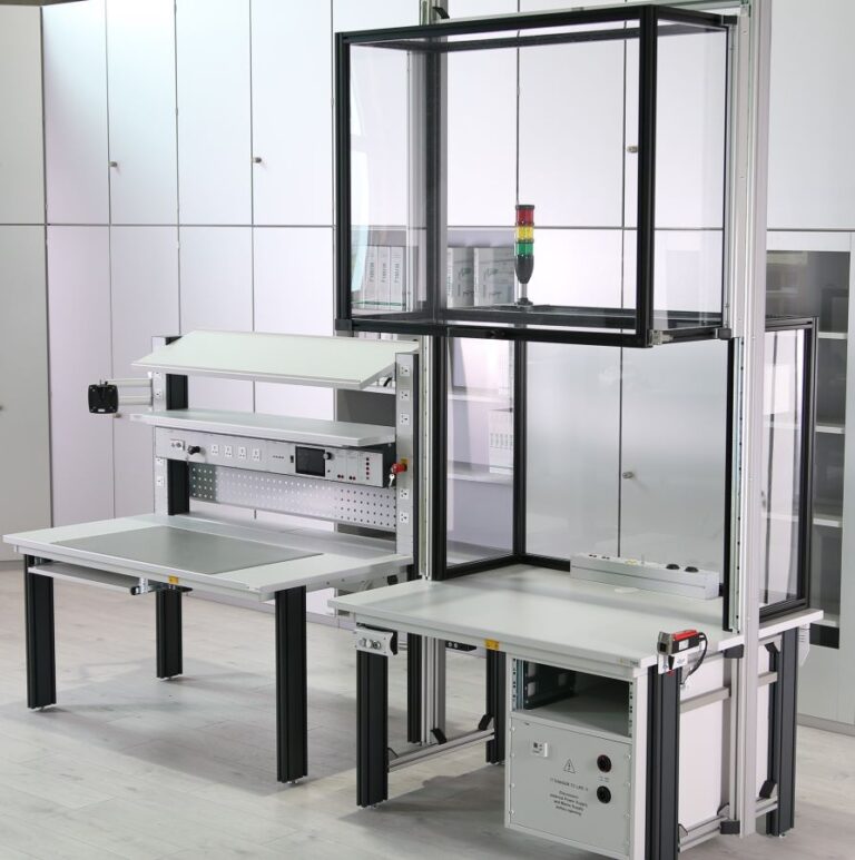 Home-EN - Elektroarbeitstische Montagetische Elektrolabor ESD